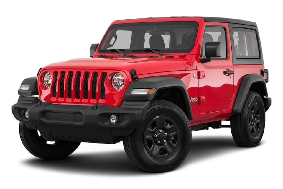 Rent the Jeep Wrangler Sahara 4X4 in Paros | ParosRentals.gr